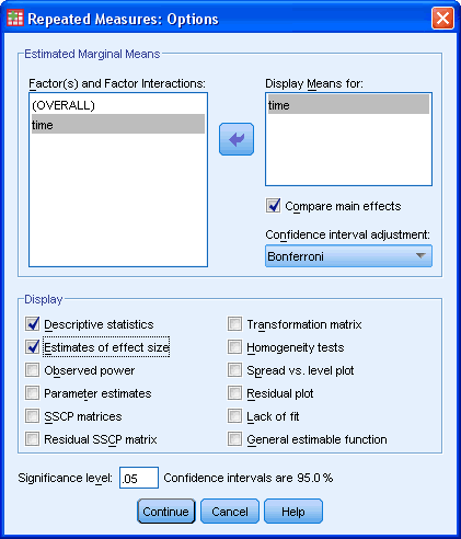 One-way ANOVA with repeated measures in SPSS Statistics - Understanding ...