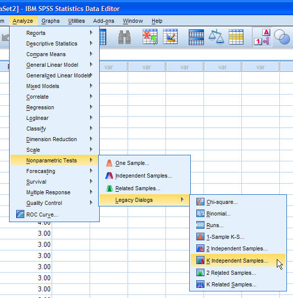 Kruskal Wallis H Test In Spss Statistics Procedure Output And Interpretation Of The Output