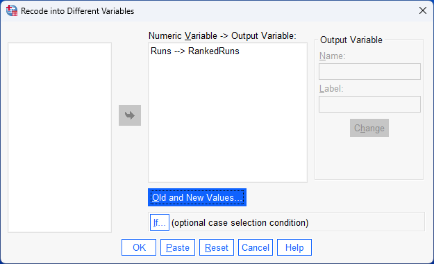 Recoding Variables In Spss Statistics Single Values Laerd Statistics