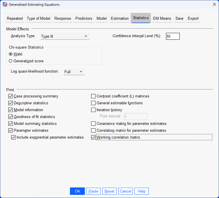 How To Perform A Repeated Measures Logistic Regression Using